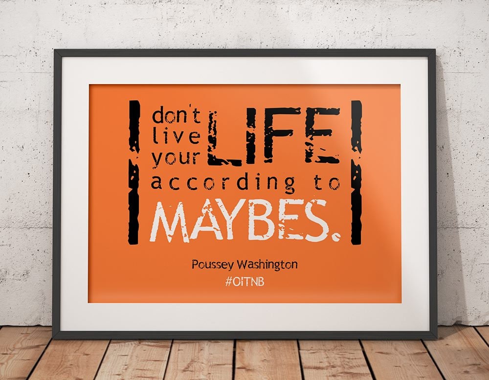 Orange is the New Black PRINTABLE Wall Art Landscape Large - Etsy