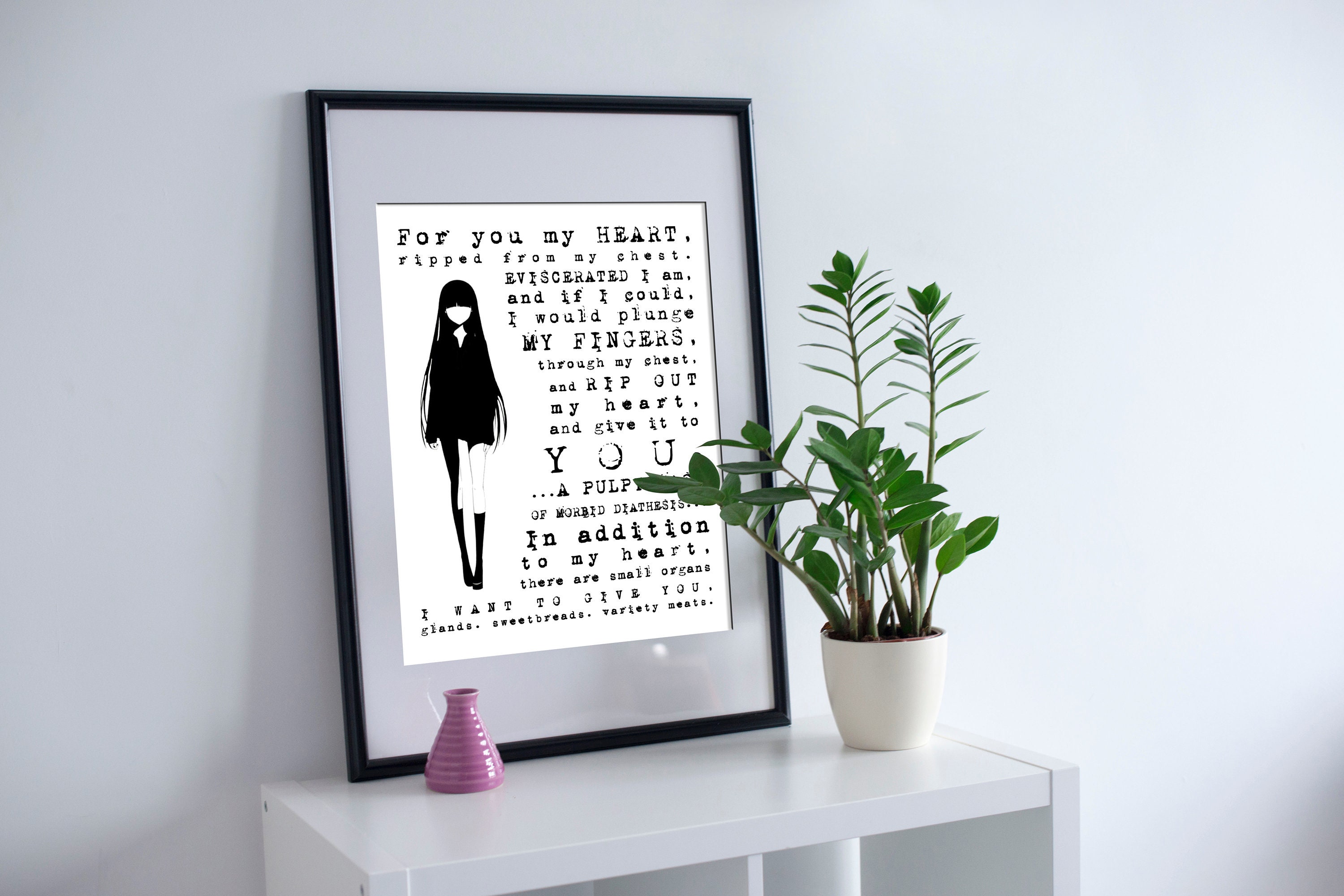 The L Word Quote PRINTABLE Wall Art Jenny Schecter Quote - Etsy