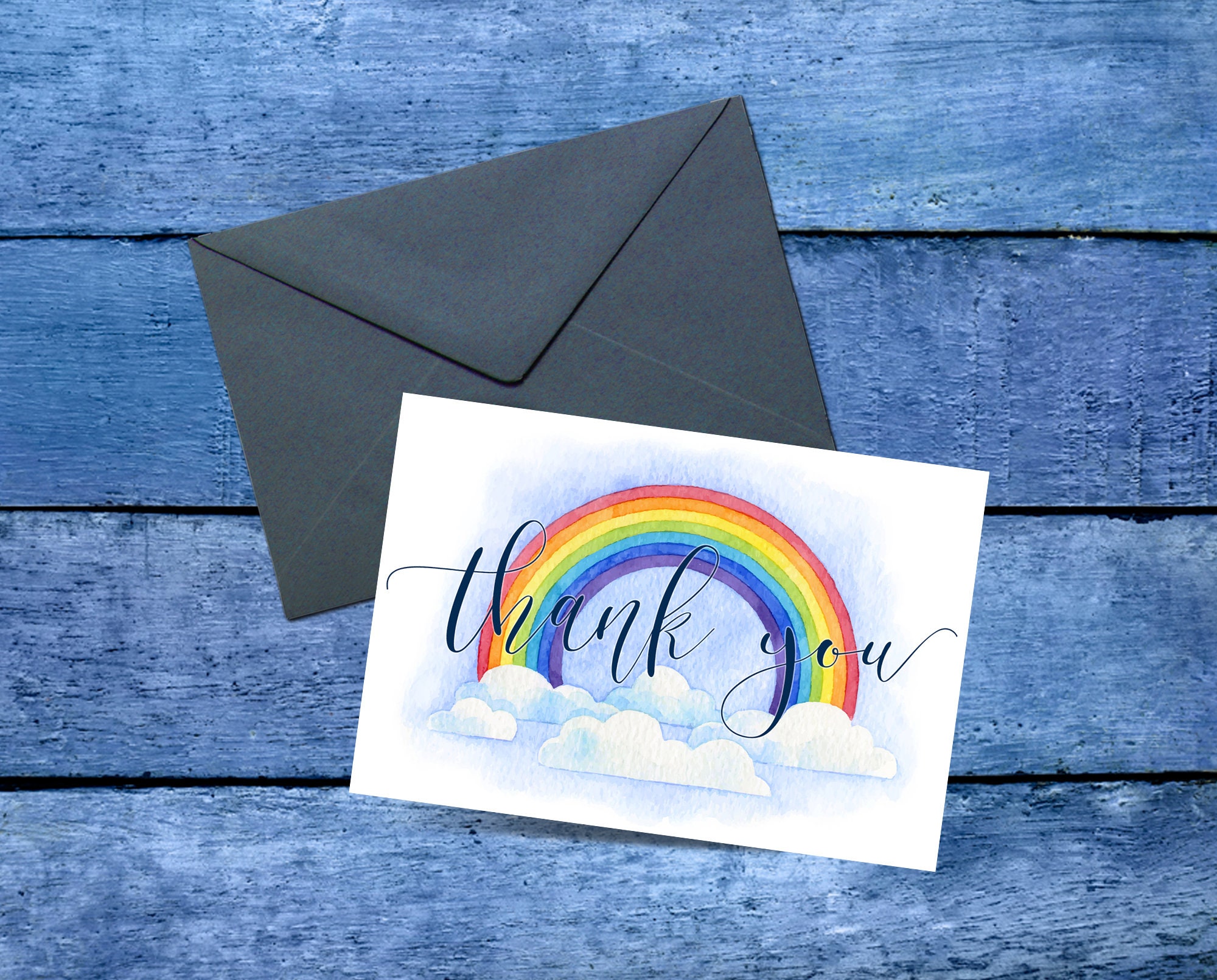 Gender Neutral Rainbow Baby Shower Printable INSTANT DOWNLOAD - Etsy