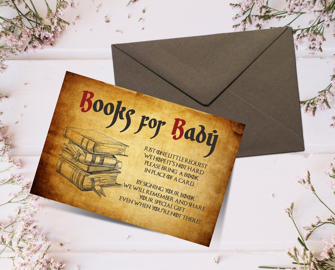 Book Request Card Printable Books for Baby Card Book Request - Etsy