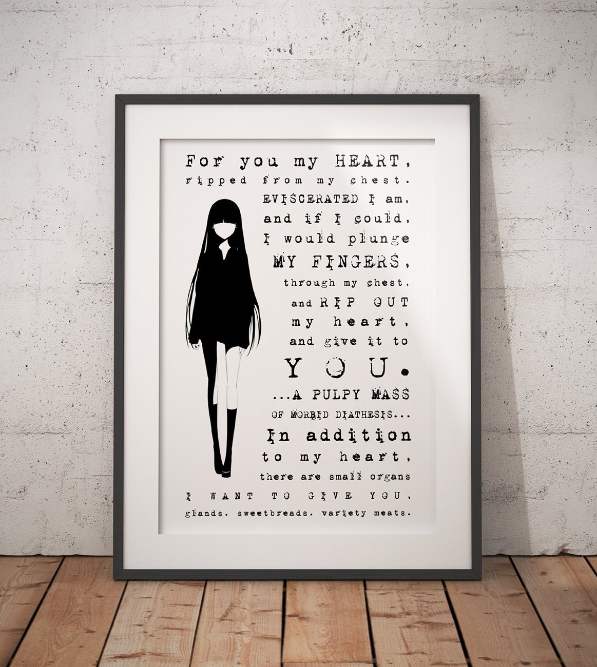 The L Word Quote PRINTABLE Wall Art Jenny Schecter Quote - Etsy