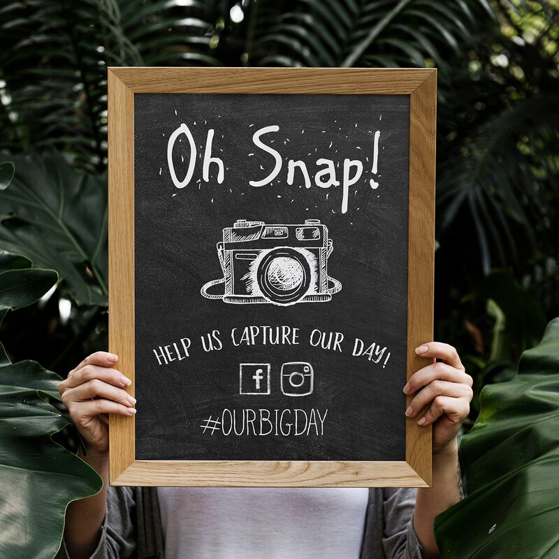 Hashtag Chalkboard - Etsy