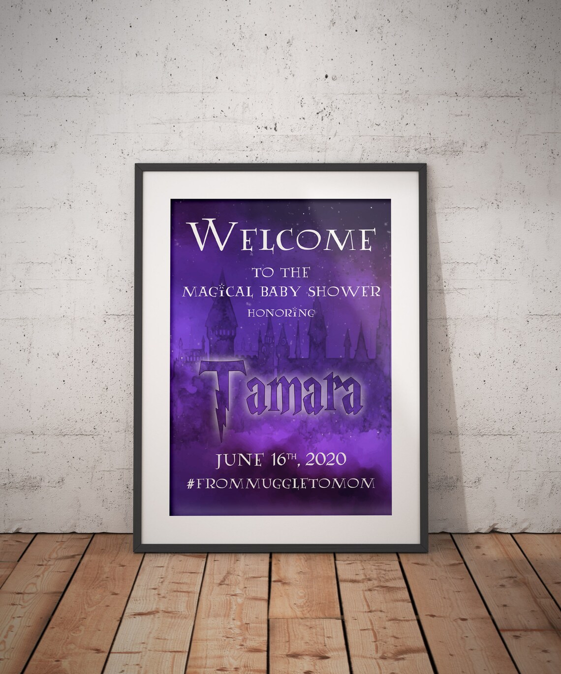 Harry Potter Printable Welcome Sign for Baby Shower Wizards - Etsy Ireland
