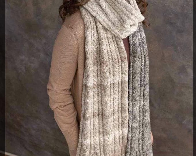 Instant Download Knitting Pattern Knitted Scarf Noro Yarn Tanabata ...