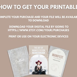Manifestation Digital Bundle- Gratitude Journal, Manifestation Workbook ...