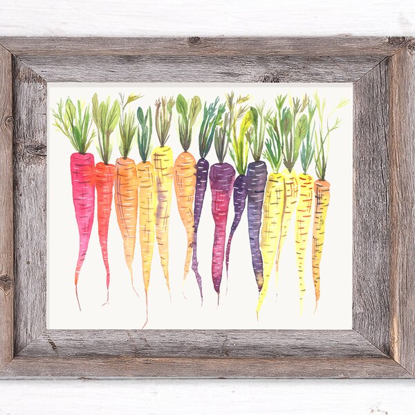 Carrot Art Print - Etsy