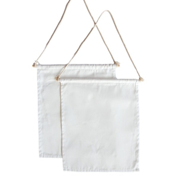 Plain White Banner - Etsy