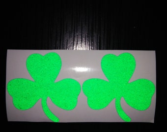Shamrock Car Decals - Etsy