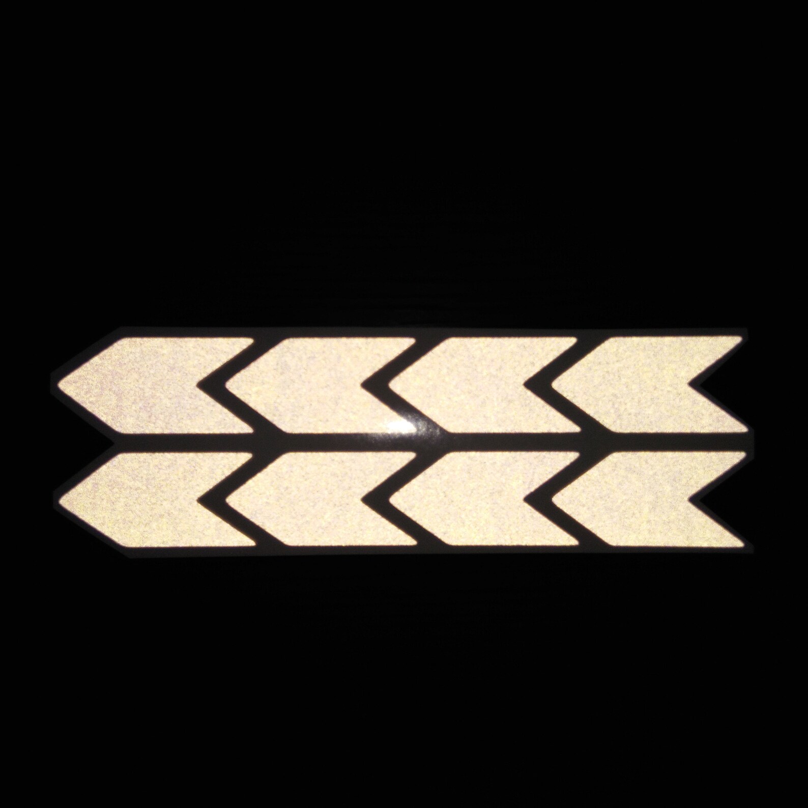 Chevron Reflective Sticker Decal Arrow High X8 Quality 25x50 | Etsy