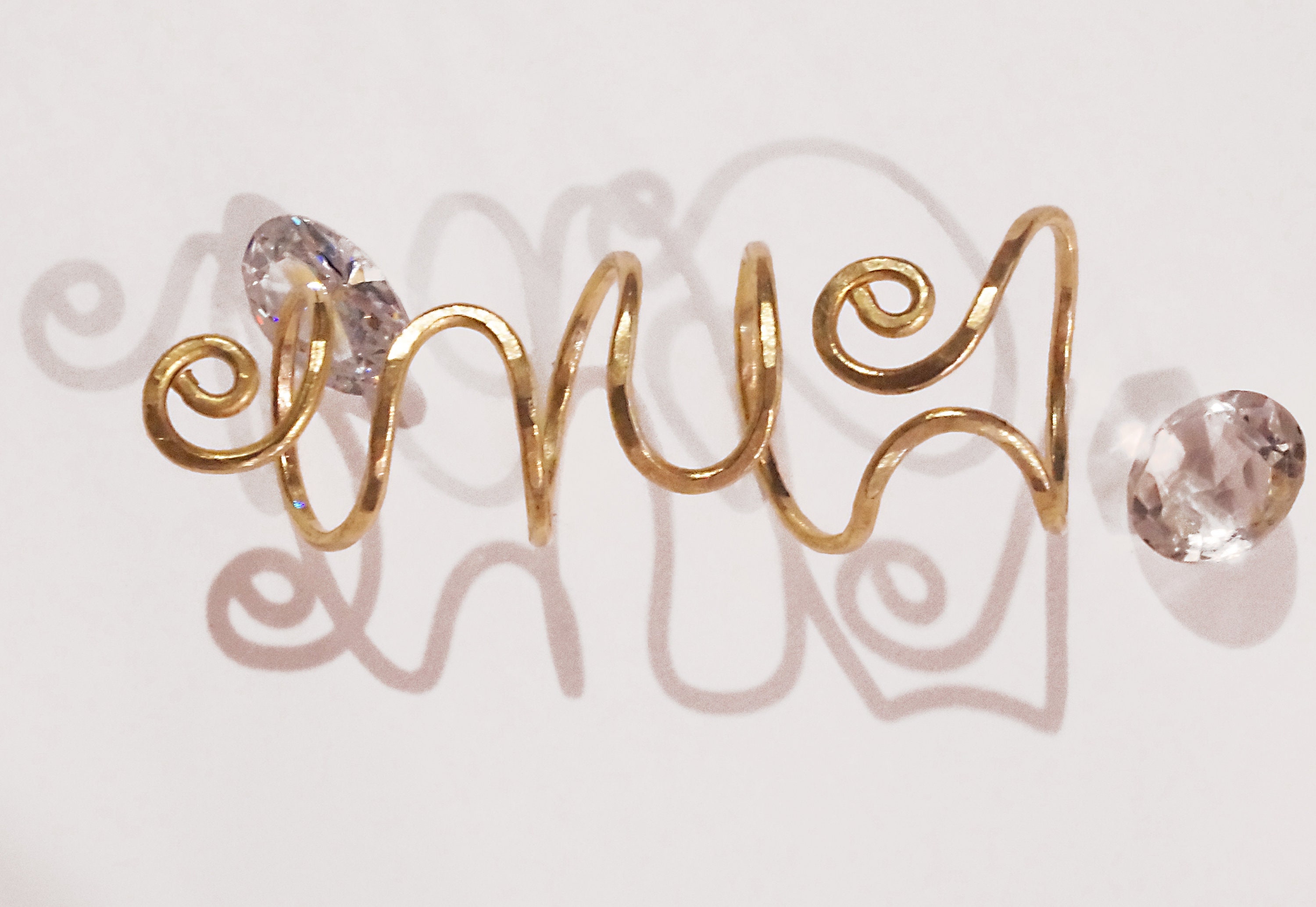 Arthritis Finger Splint for Both Joints Ring Adjustable Brass - Etsy UK