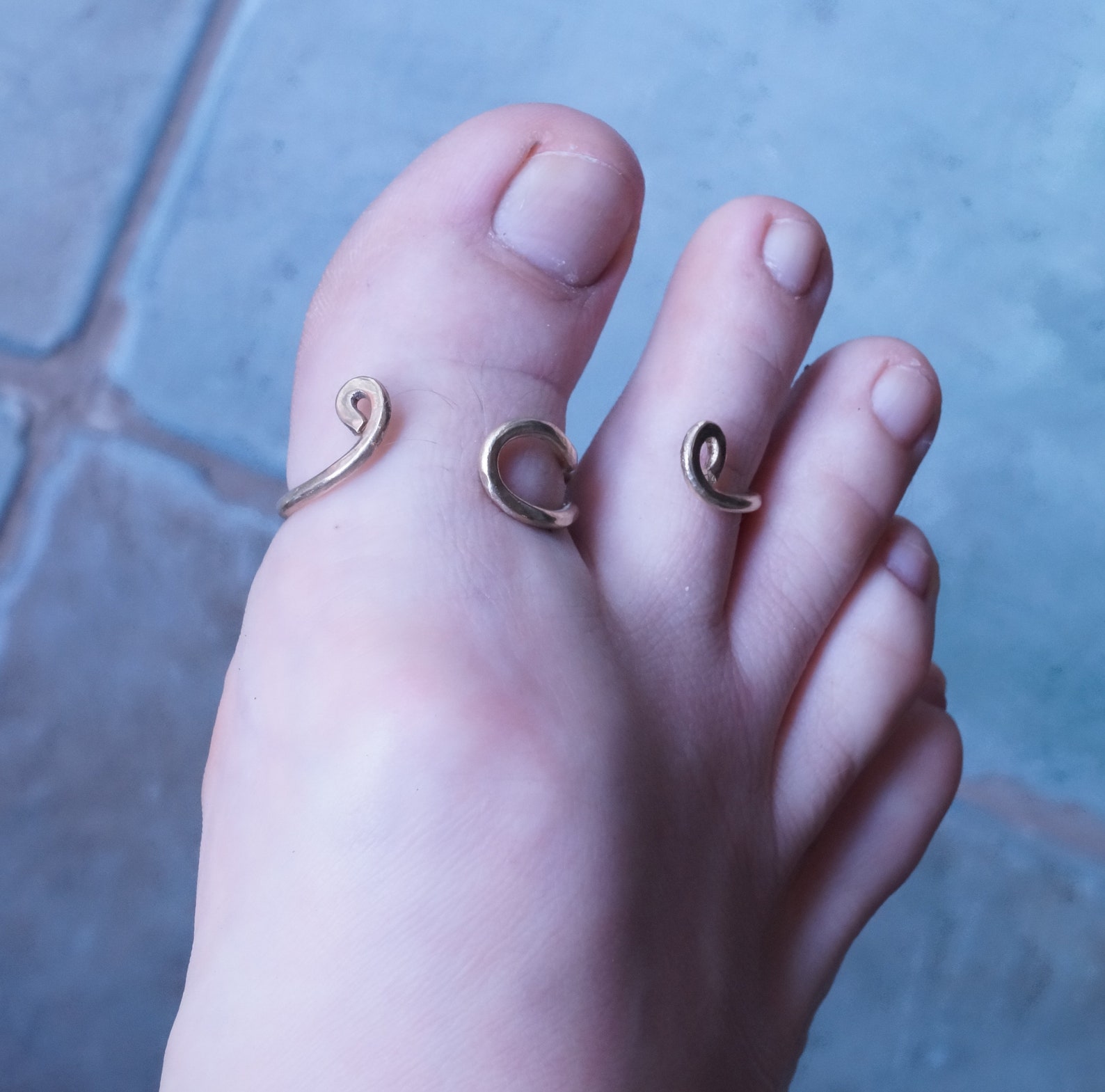 Arthritis Toe Splint EDS Two Rings Splint Adjustable - Etsy