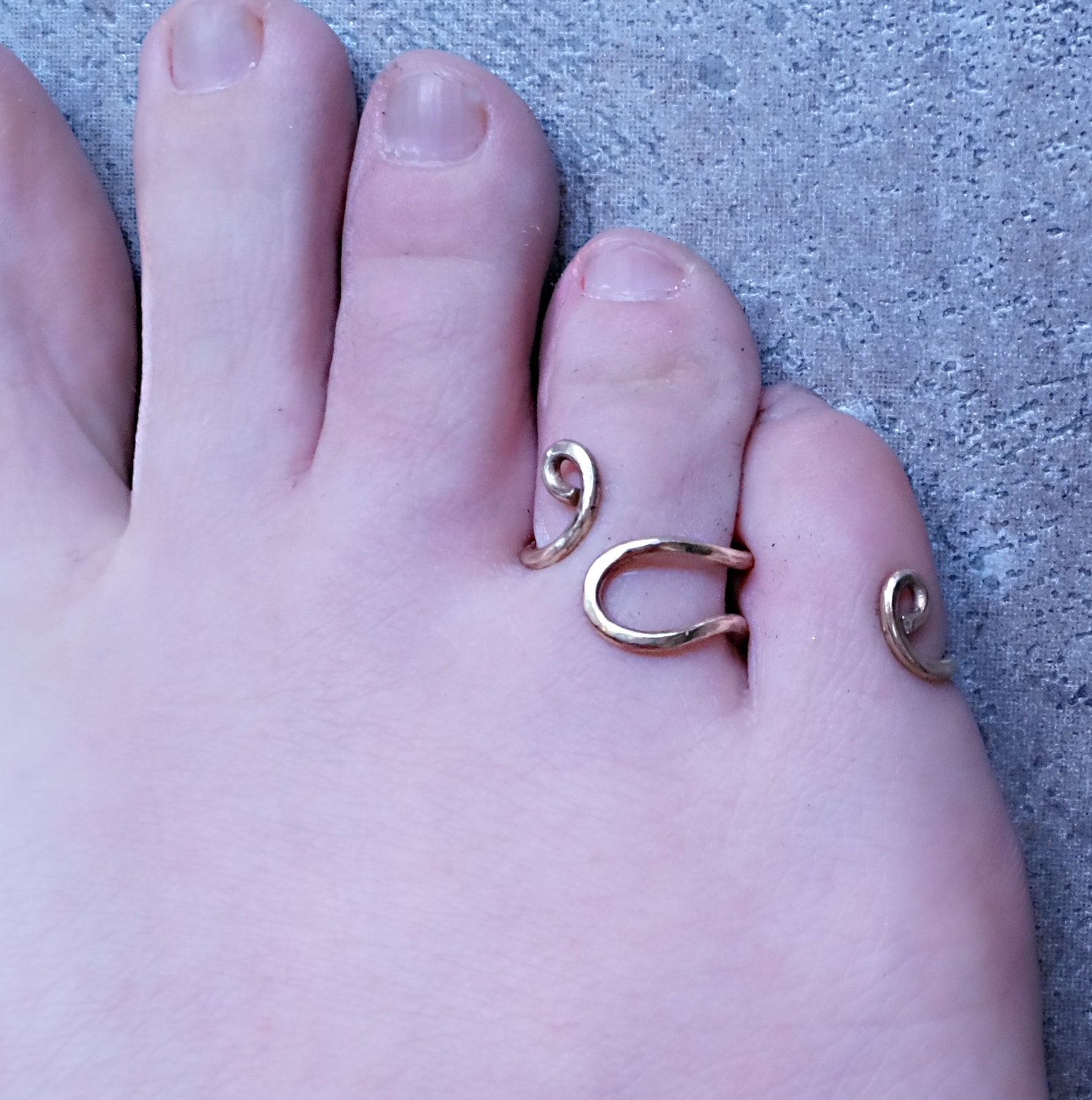 Arthritis Toe Splint EDS Two Rings Splint Adjustable - Etsy