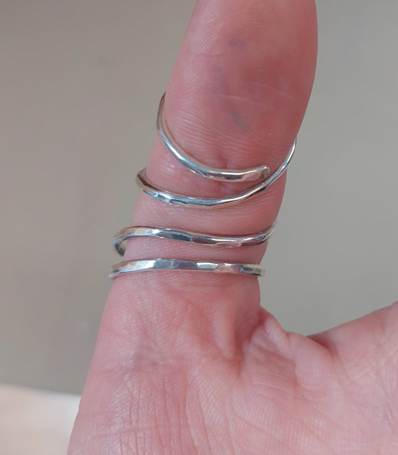 Thumb Splint Solid Sterling Silver 925, Splint Ring, Joint Stabilizer ...