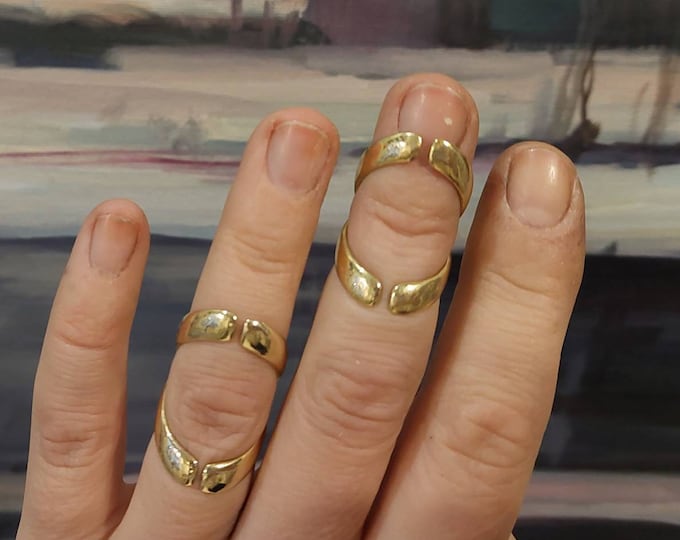 Arthritis Finger Splint Adjustable Bronze - Etsy Canada