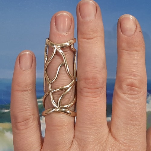 Arthritis Finger Splint for Both Joints Full Finger Ring - Etsy