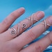Arthritis Finger Splint Sterling Silver 925 or Brass Adjustable ...