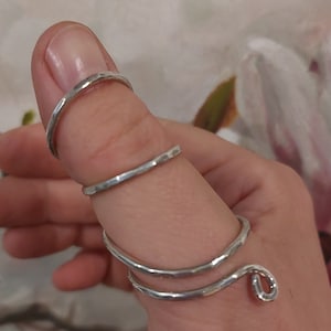 Thumb Splint Solid Sterling Silver 925, Thumb Support Brace - Etsy