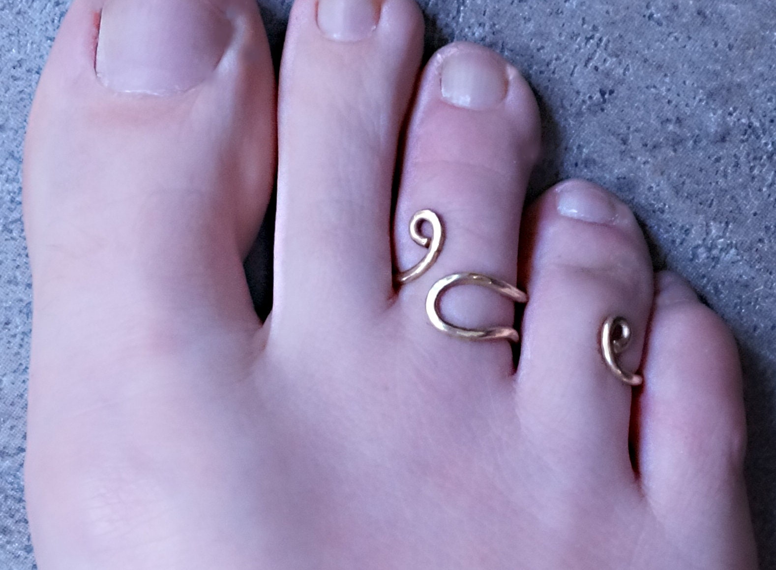 Arthritis Toe Splint EDS Two Rings Splint Adjustable | Etsy