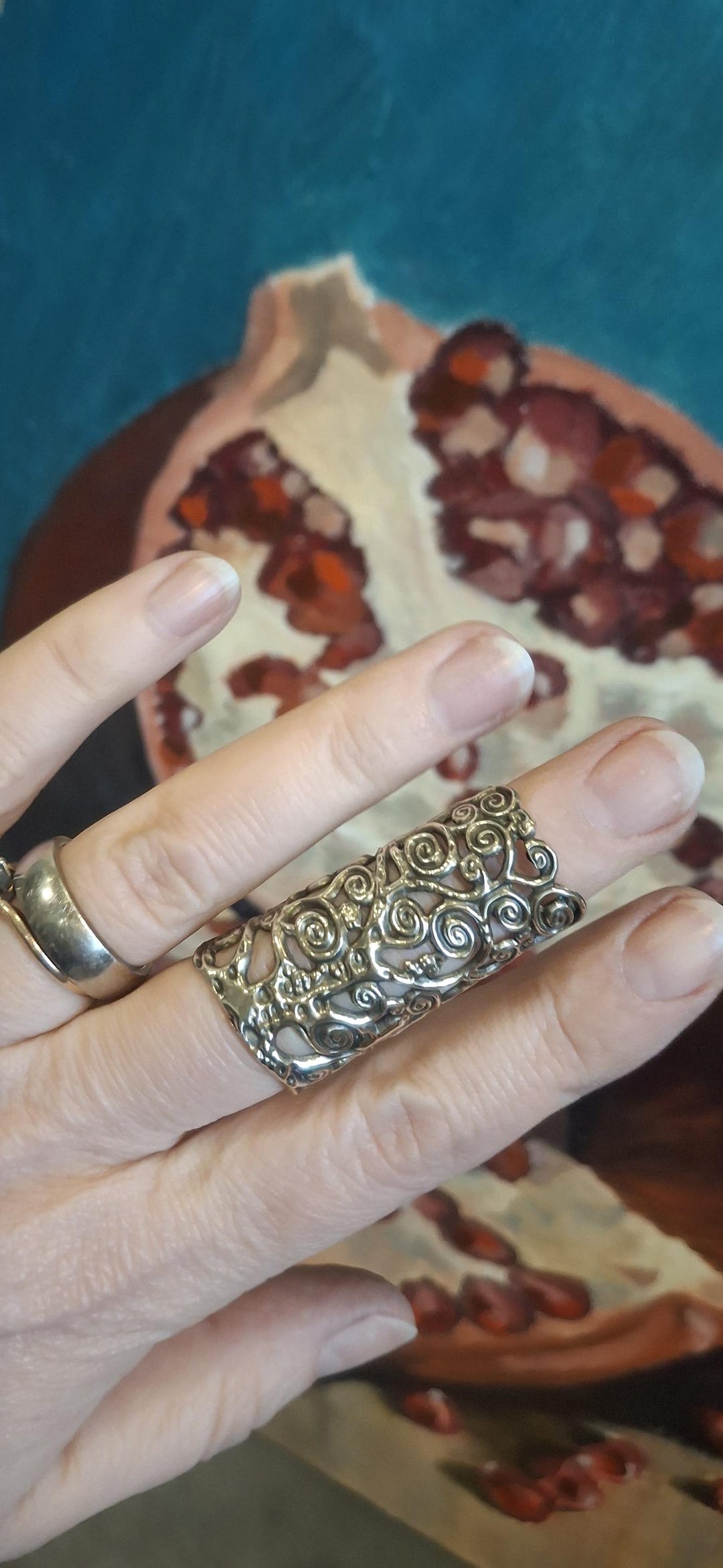 Arthritis Finger Splint for Both PIP & DIP Joints Ring Nickel Silver - Etsy