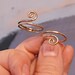 Double Splint Ring Textured Brass Hammered EDS Splint - Etsy