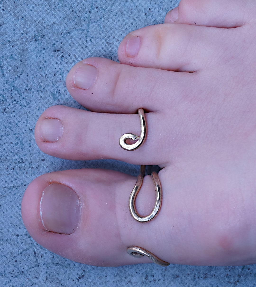 Arthritis Toe Splint EDS Two Rings Splint Adjustable - Etsy