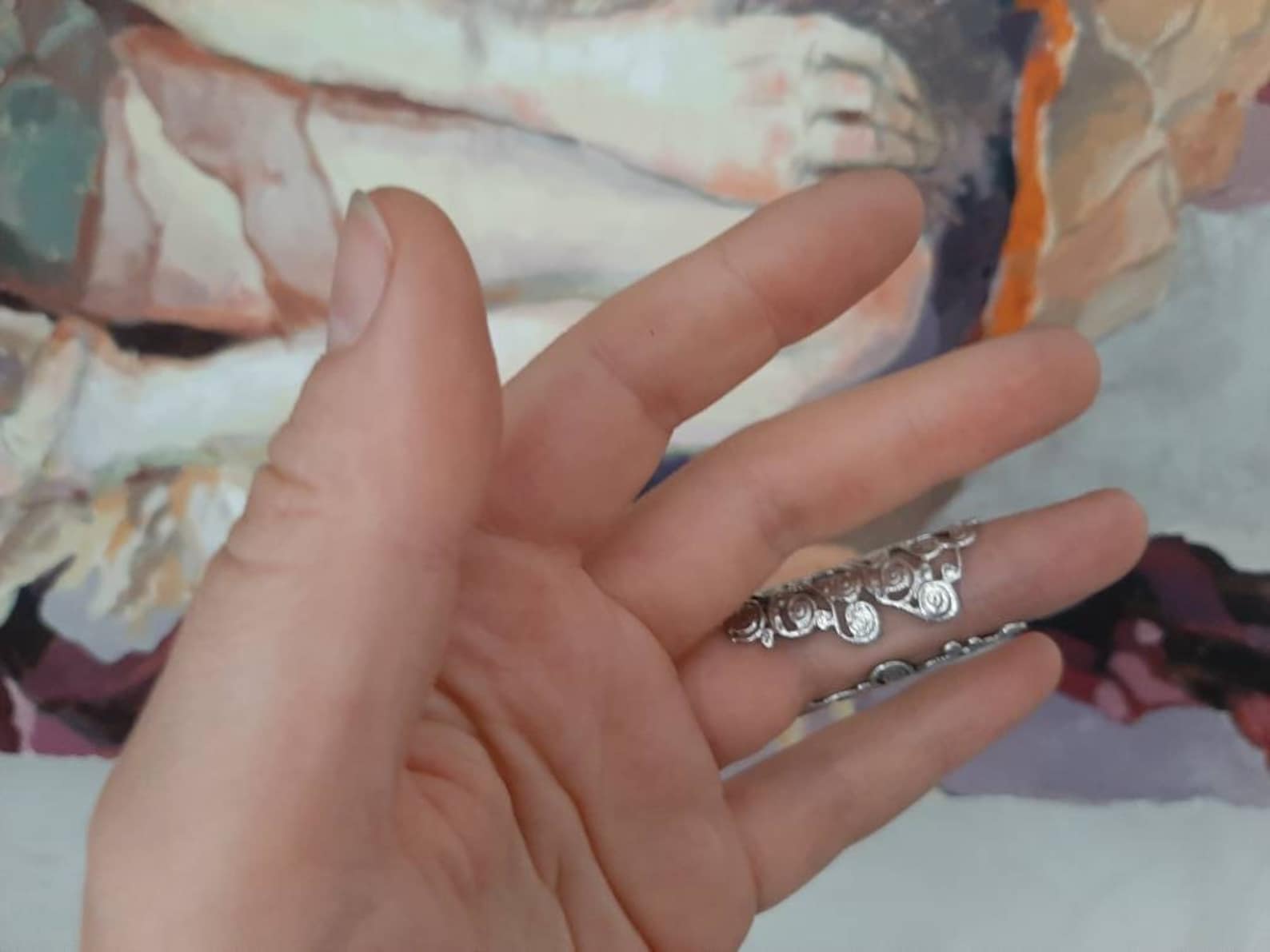 Arthritis Finger Splint Adjustable for Both Knuckles DIP & PIP | Etsy