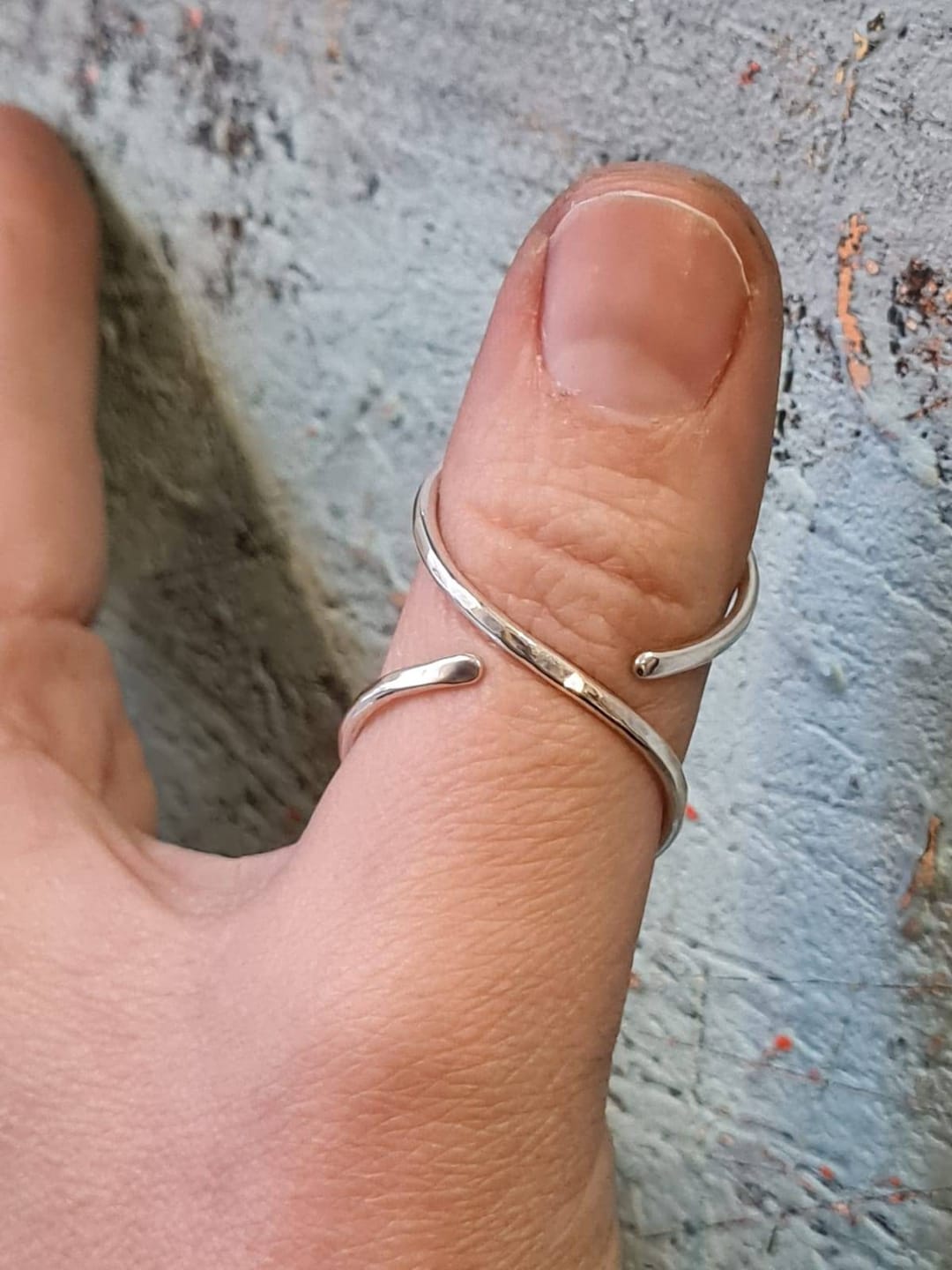 Arthritis Thumb Splint Sterling Silver 925, Brass or Copper Adjustable ...