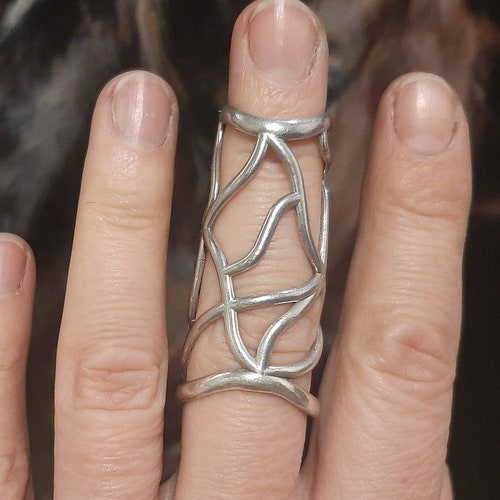 EDS Finger Splint Sterling Silver for Both Joints - Etsy