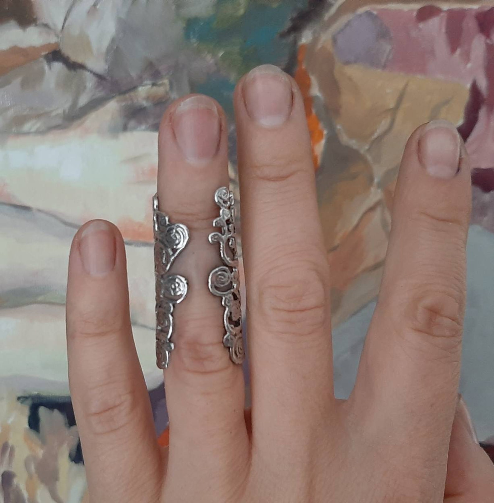 Arthritis Finger Splint Adjustable for Both Knuckles DIP & PIP | Etsy