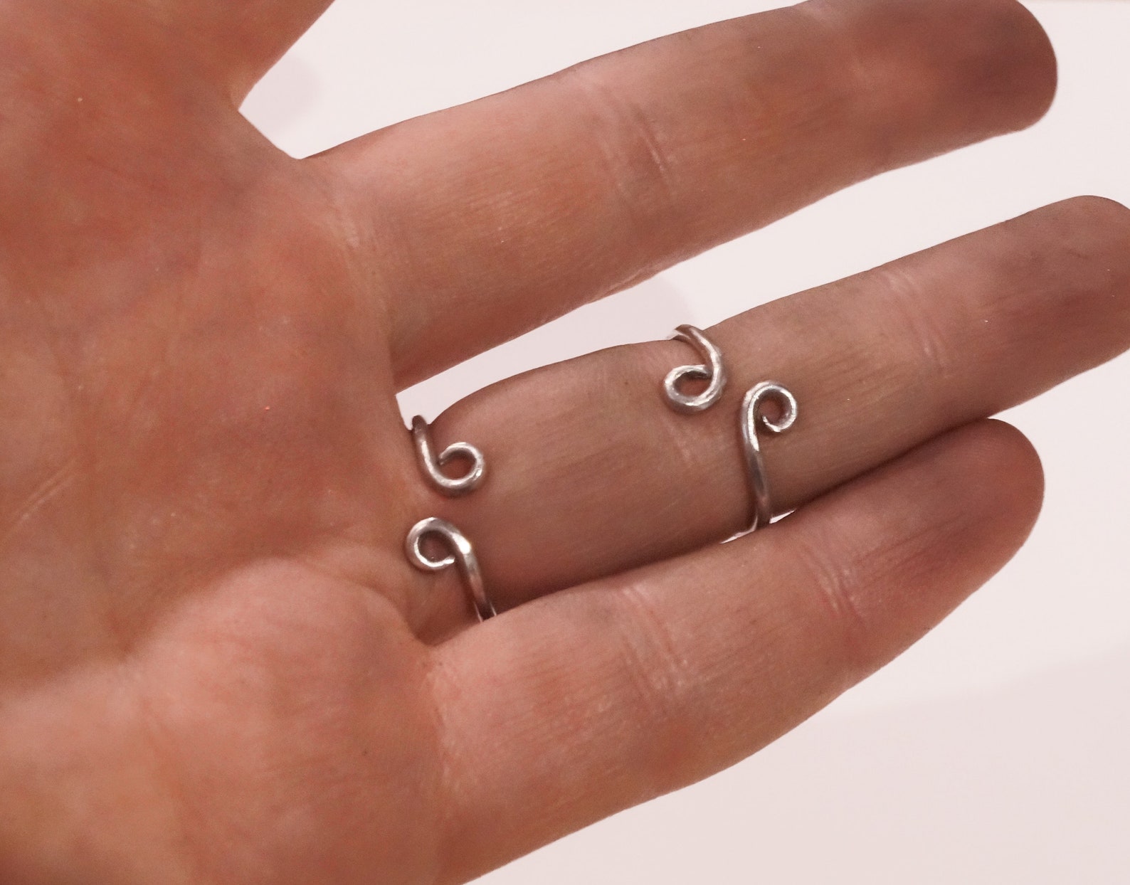 Arthritis Finger Splint, Sterling Silver 925 Adjustable Ring - Etsy