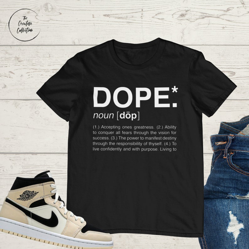 Dope T Shirt| Dope Statement Tee, Dope Streetwear, Hip Hop Fashion|t ...