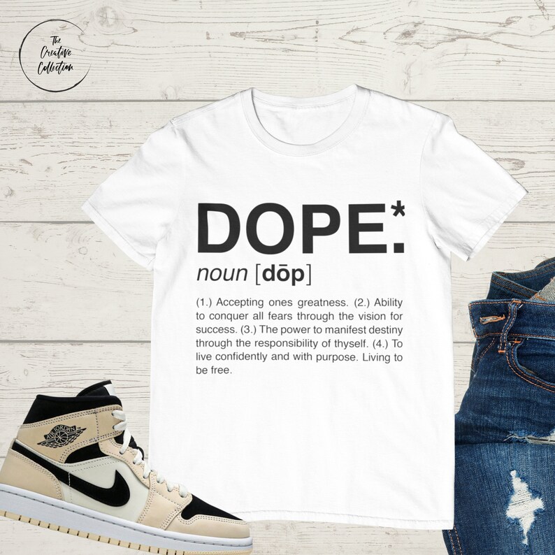 Dope T Shirt| Dope Statement Tee, Dope Streetwear, Hip Hop Fashion|t ...