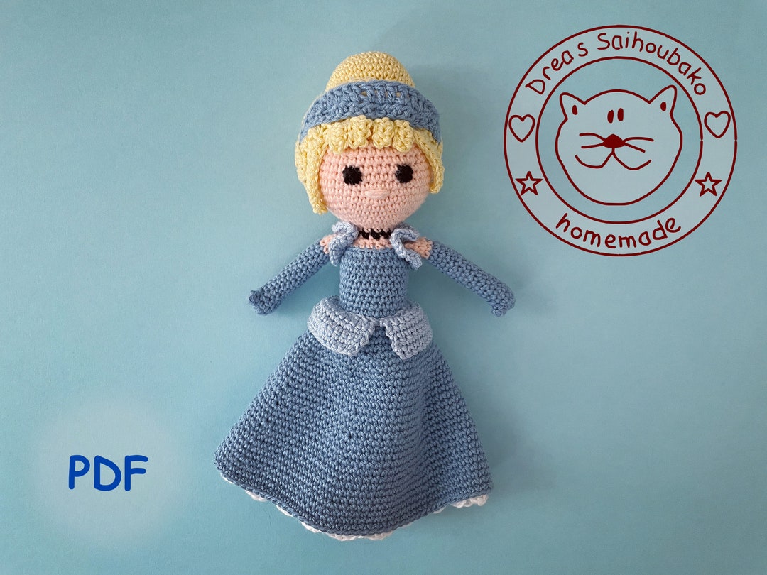 Amigurumi Doll Crochet Pattern Hard-working Princess Pdf - Etsy