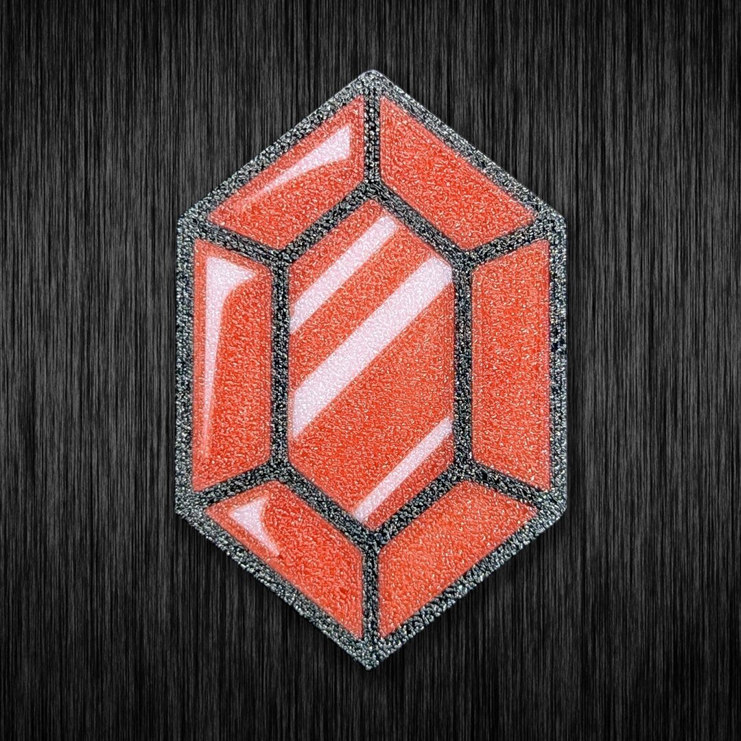 Red Rupee Magnet – Collectible Legend of Zelda Fridge Magnet, Ceramic ...