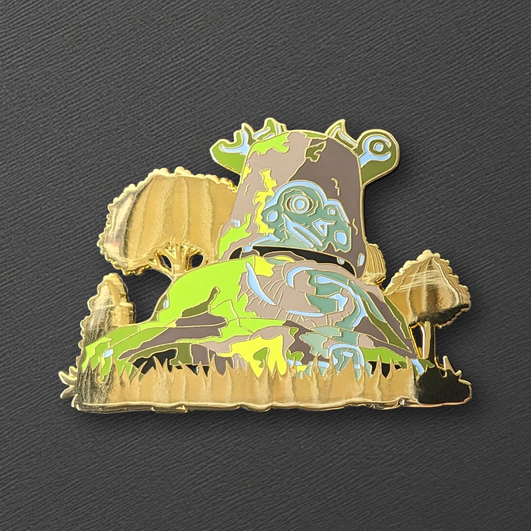 Peaceful Guardian Enamel Pin the Legend of Zelda: Breath of the Wild ...
