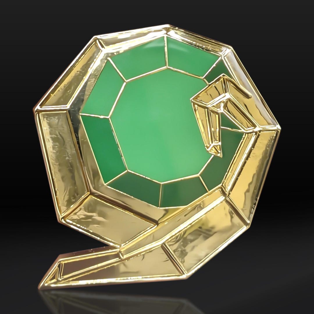 Kokiri's Emerald Enamel Pin | Spiritual Stone | the Legend of Zelda ...