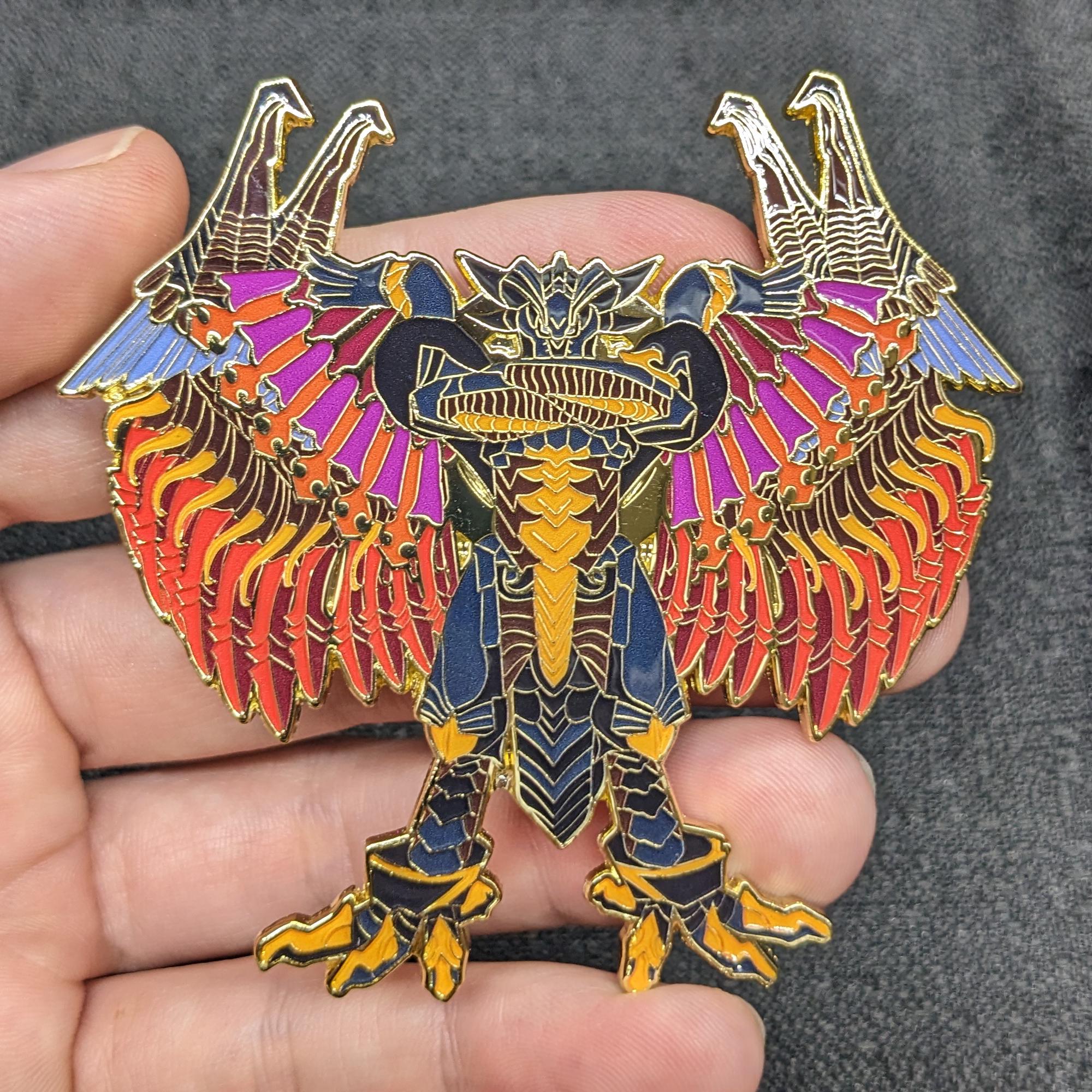Bahamut Enamel Pin || Final Fantasy X Pin, Aeon Summon Pin, Collectible ...