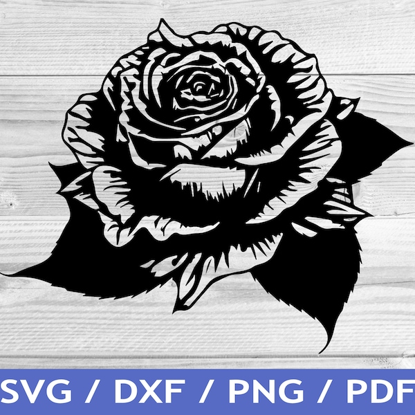 Rose Cut Out Cricut - Etsy