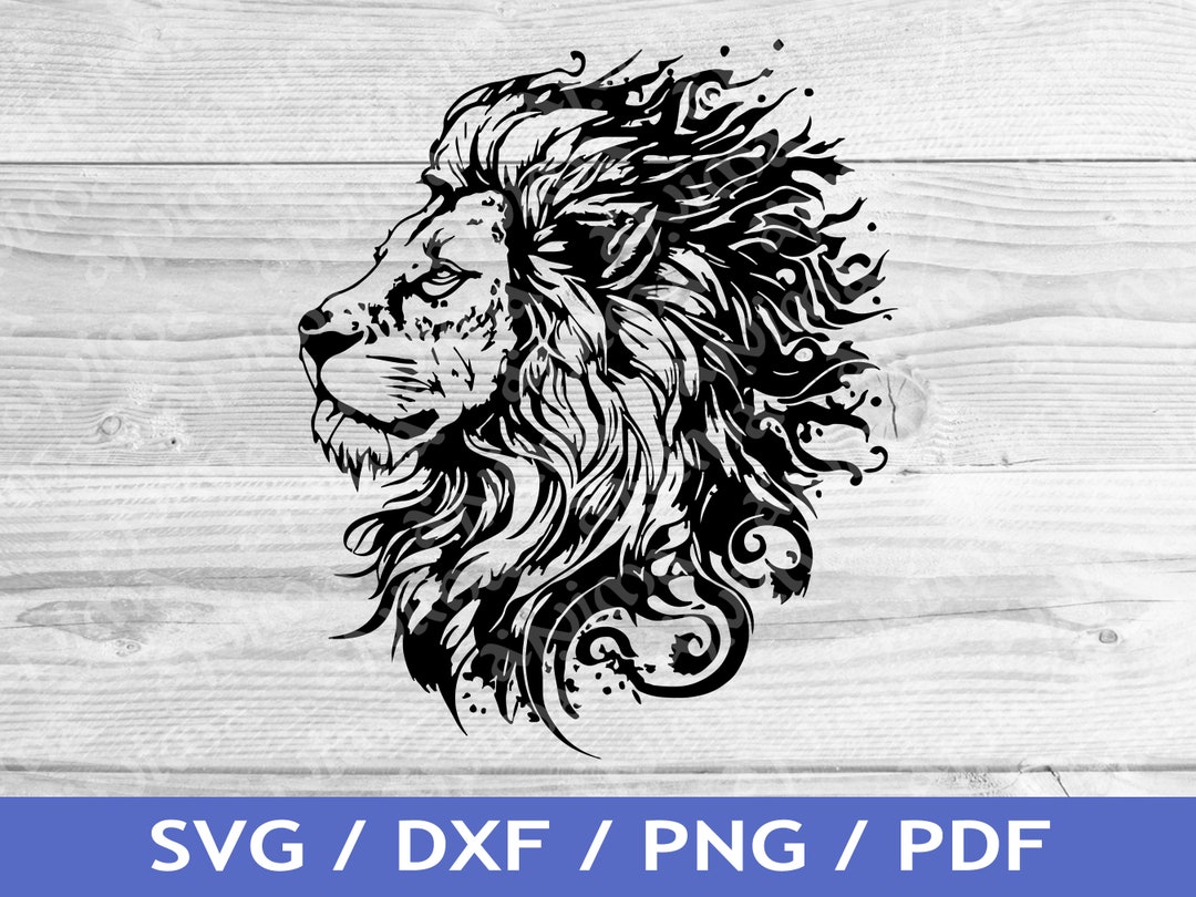Leo SVG Cut Out / Lion Zodiac T-shirt Design / Lion Vector / Laser File ...