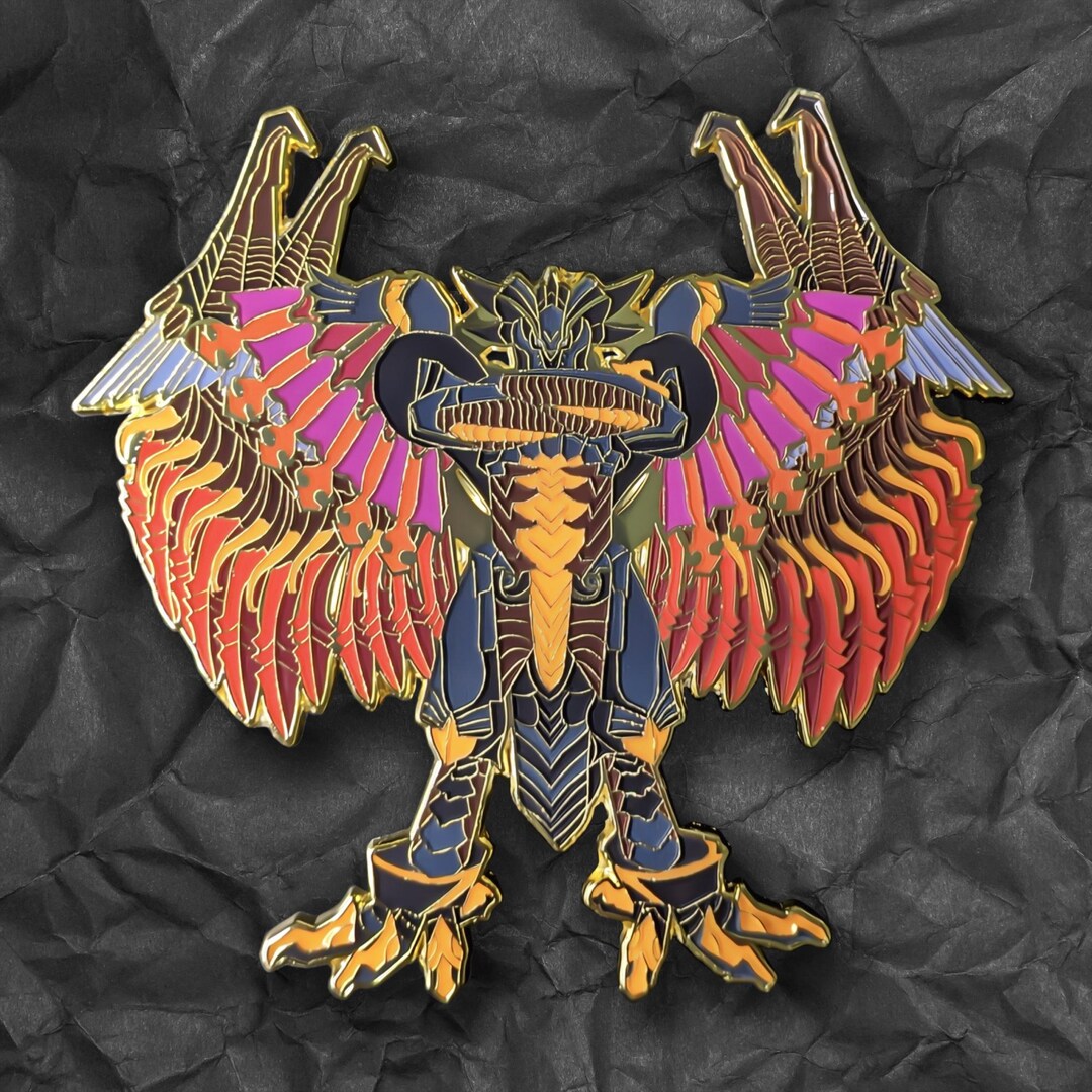 Bahamut Enamel Pin || Final Fantasy X Pin, Aeon Summon Pin, Collectible ...