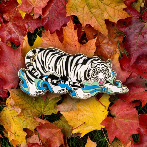 Tiger Pin Hard Enamel | Etsy