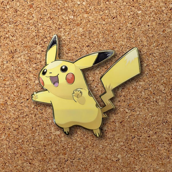Pikachu Pin - Etsy