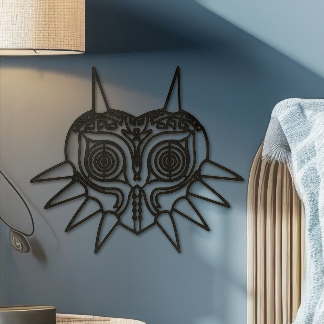Majora's Mask Wall Hanger | the Legend of Zelda 3D Printed Wall Hanging ...