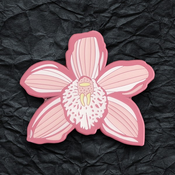 Orchid Lapel Pin - Etsy