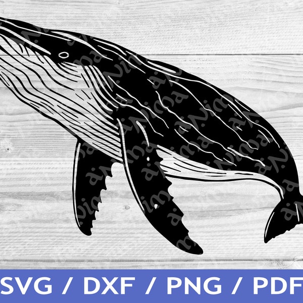 Whale Cut Out - Etsy