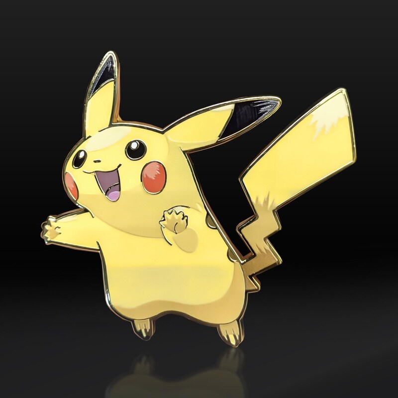 Pikachu Pin - Etsy