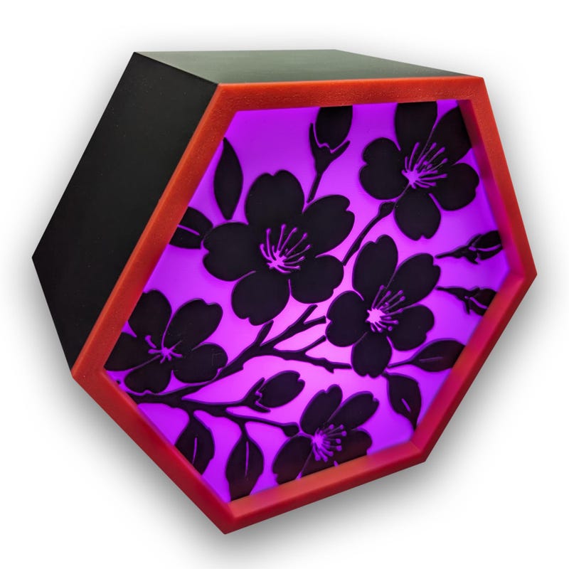 Cherry Blossom Lamp - Etsy