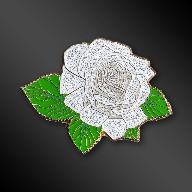 White Pin - Etsy