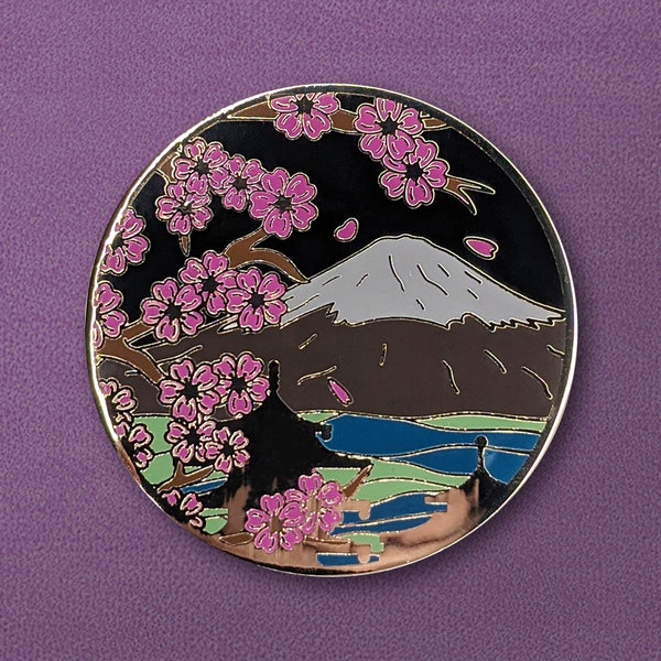 Japanese Enamel Pin - Etsy