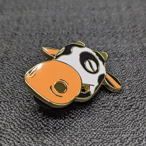 Romani's Mask Enamel Pin - Zelda Cow Abduction Quest | Majora's Mask ...